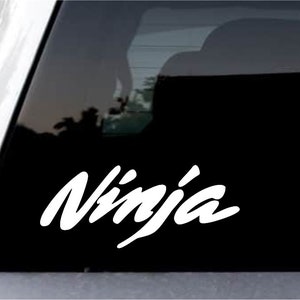 X2 Kawasaki Ninja Decals Kawasaki Motorcycle Helmet Stickers Dirt Bike ...