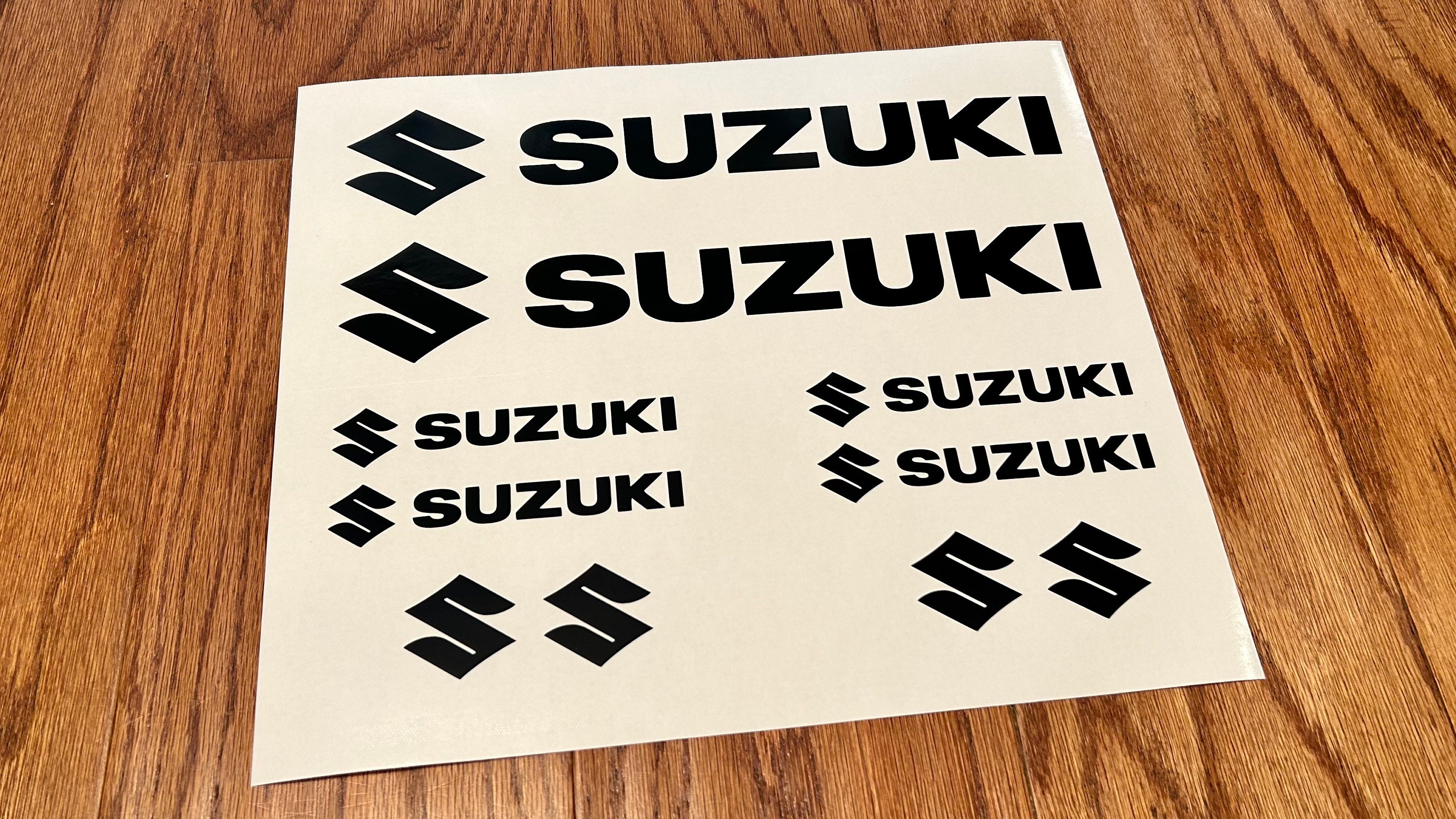 X2 Suzuki Decals Suzuki Stickers Suzuki Motorcycle Helmet Suzuki Bike ...