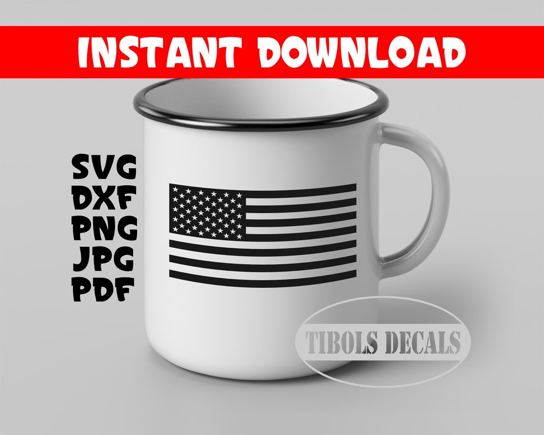 US Flag Svg File US Flag File American Flag Svg Vector Cut File for ...
