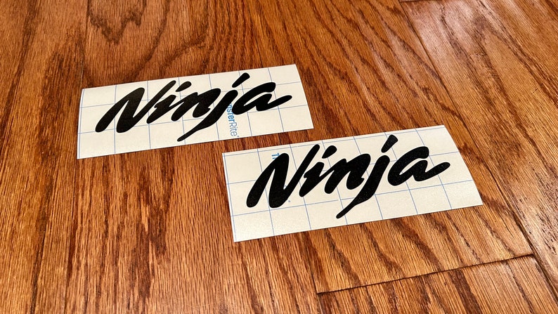 X2 Kawasaki Ninja Decals Kawasaki Motorcycle Helmet Stickers Dirt Bike ...