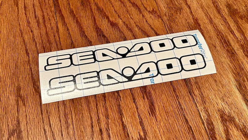 Seadoo Decals Outline Seadoo Stickers (1 Set) Boat PWC Jetski ...