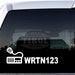 GMRS Ham Radio Base Station Call Sign Decal Amateur Radio Callsign ...