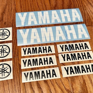 X2 Yamaha Decals Yamaha Stickers Helmet Bike Jetski Boat ATV UTV PWC - Etsy