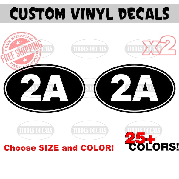 Pro 2a Stickers - Etsy
