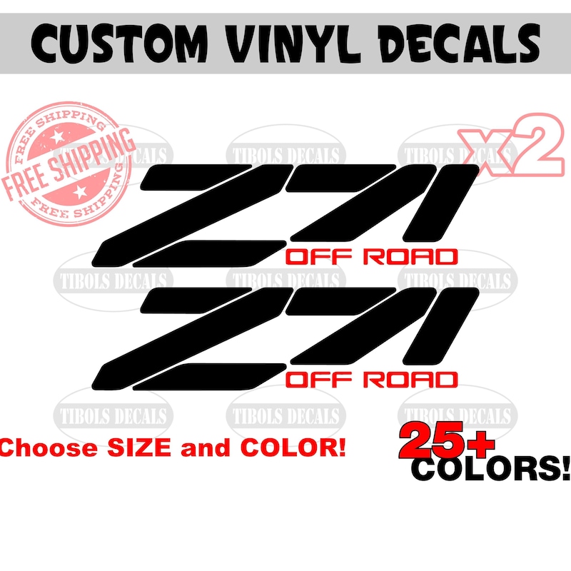 Custom Z71 Decals - Etsy