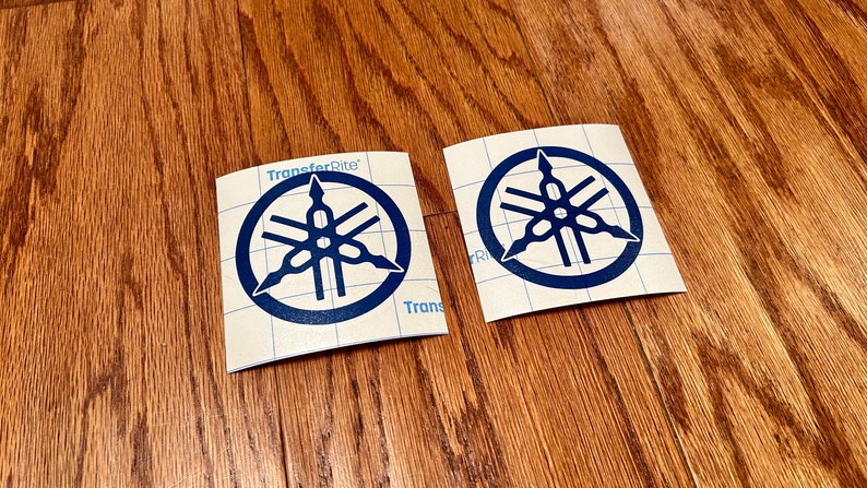 X2 Yamaha Tuning Fork Decals Yamaha Circle Logo Jetski - Etsy