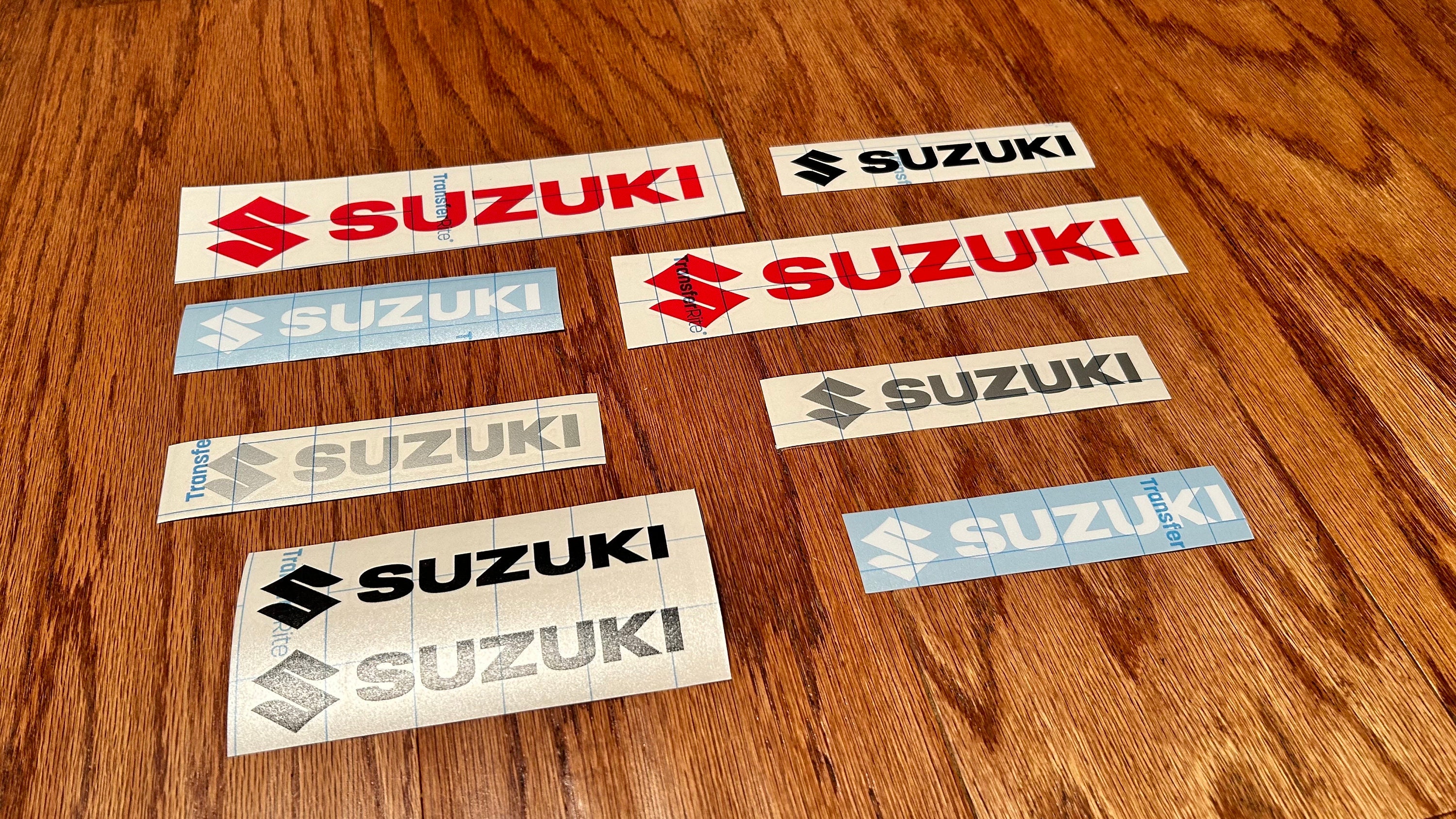 X2 Suzuki Decals Suzuki Stickers Suzuki Motorcycle Helmet Suzuki Bike ...