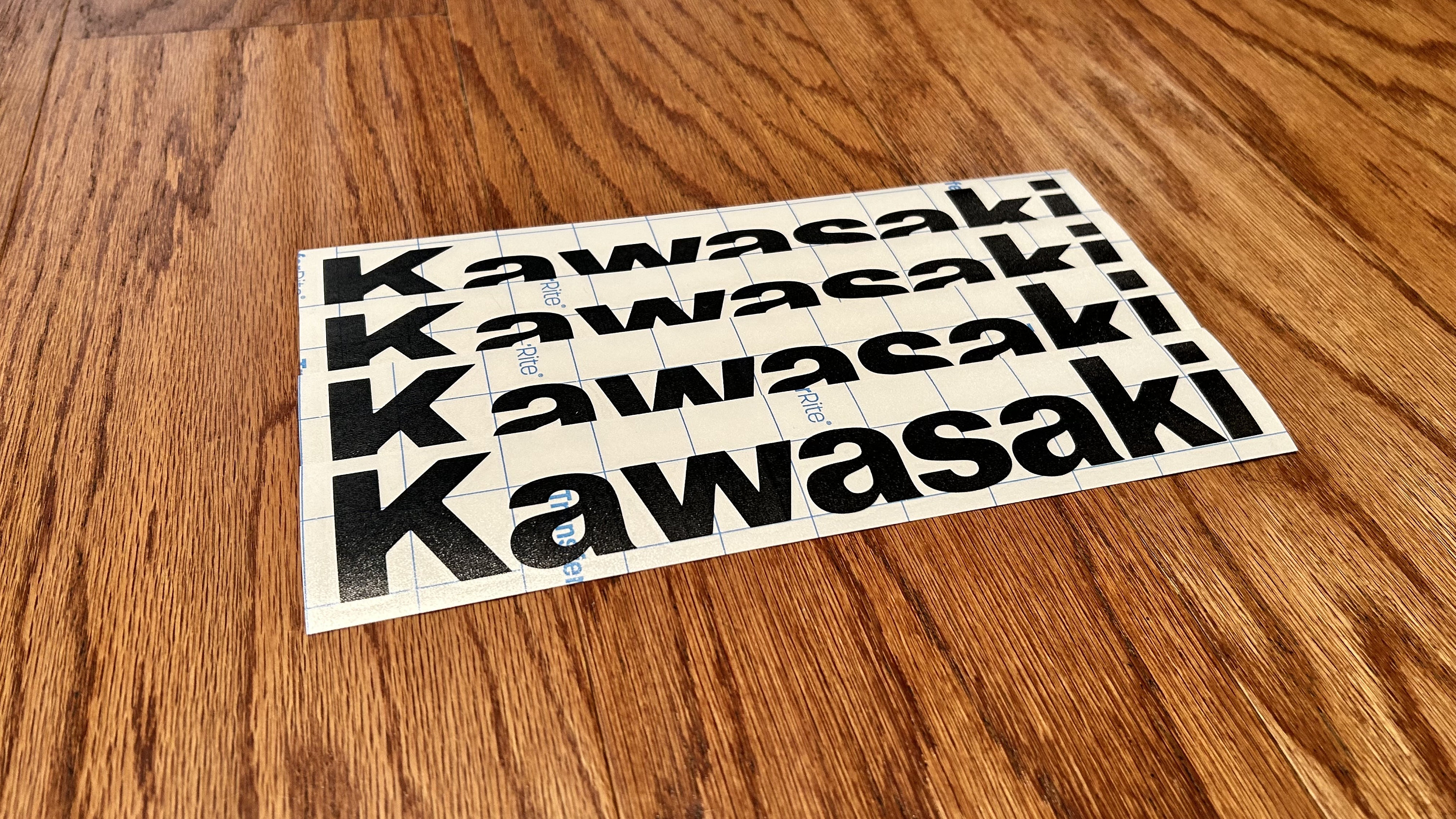 X2 Kawasaki Decals 1 Set Kawasaki Stickers Dirt Bike Helmet - Etsy