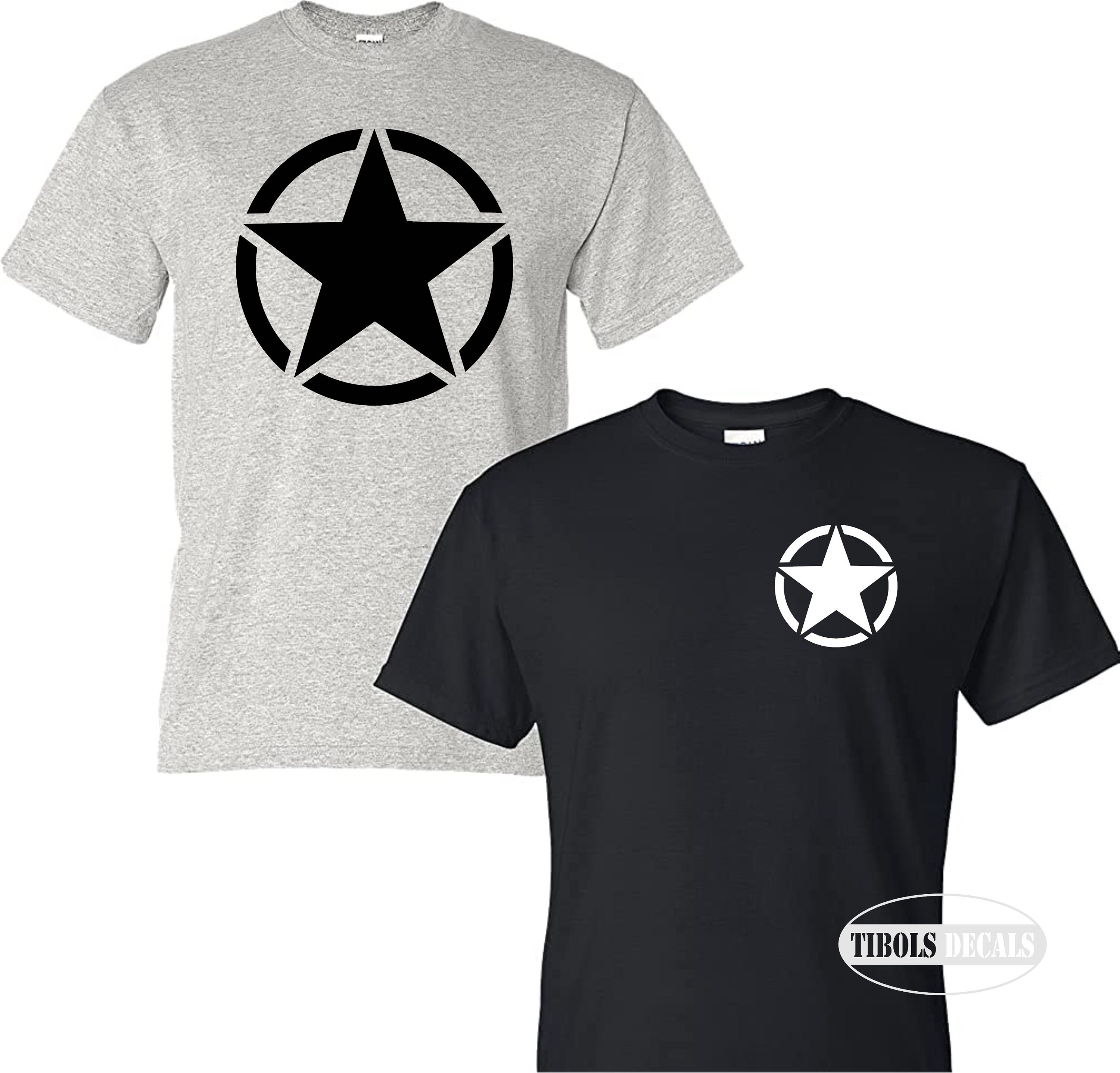 Military Star SVG Jeep Army Star SVG Vector Cut File for - Etsy