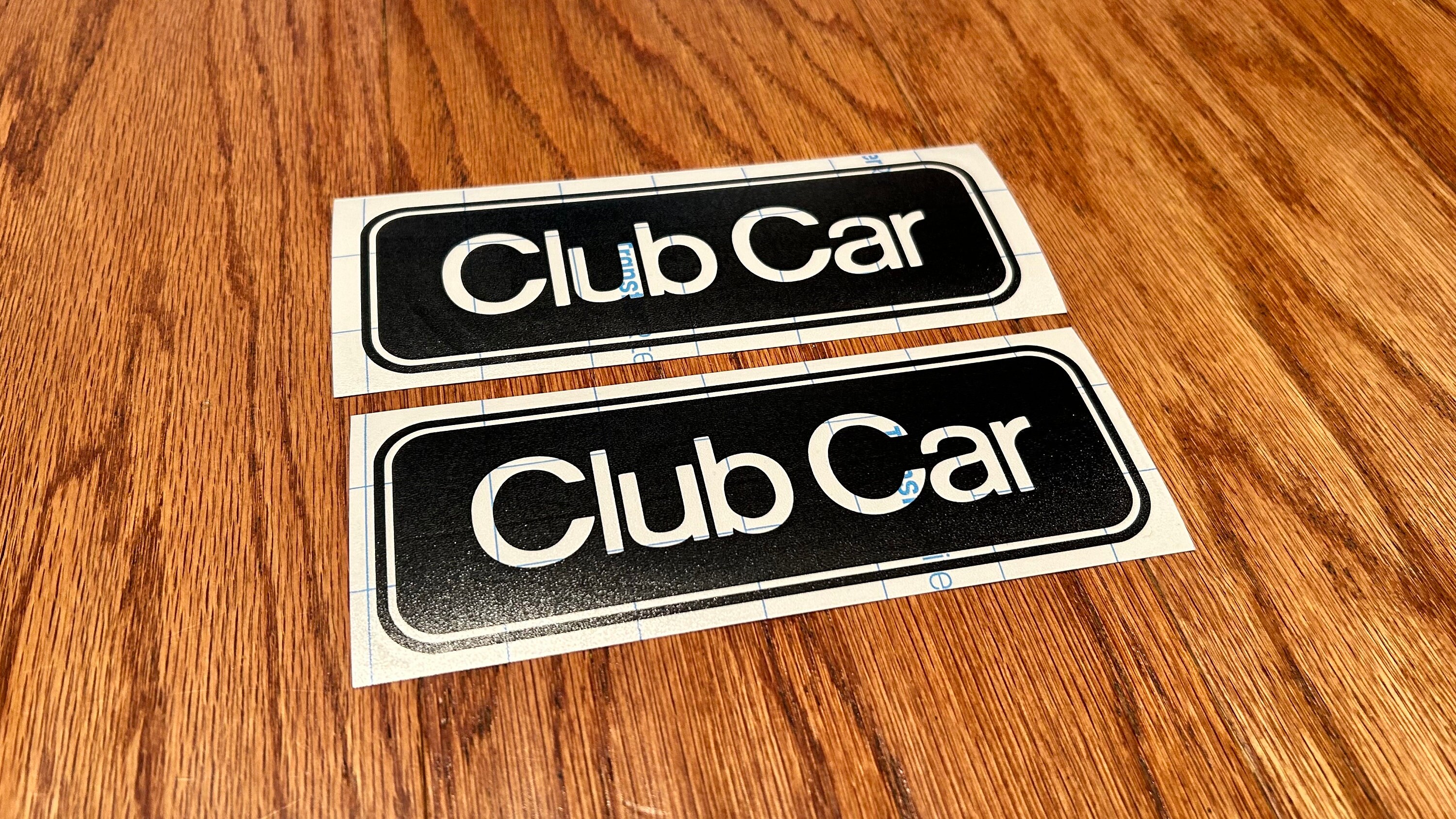 X2 Club Car Golf Cart Decals, Golf Club Car Stickers, Custom Club Car ...
