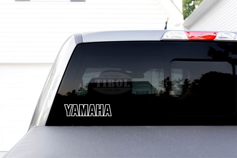 X2 Yamaha Decals Outline Yamaha Stickers Helmet Bike Jetski - Etsy