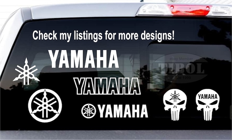 Yamaha Racing Decals 1 Set Yamaha Racing Stickers Motorcycle - Etsy
