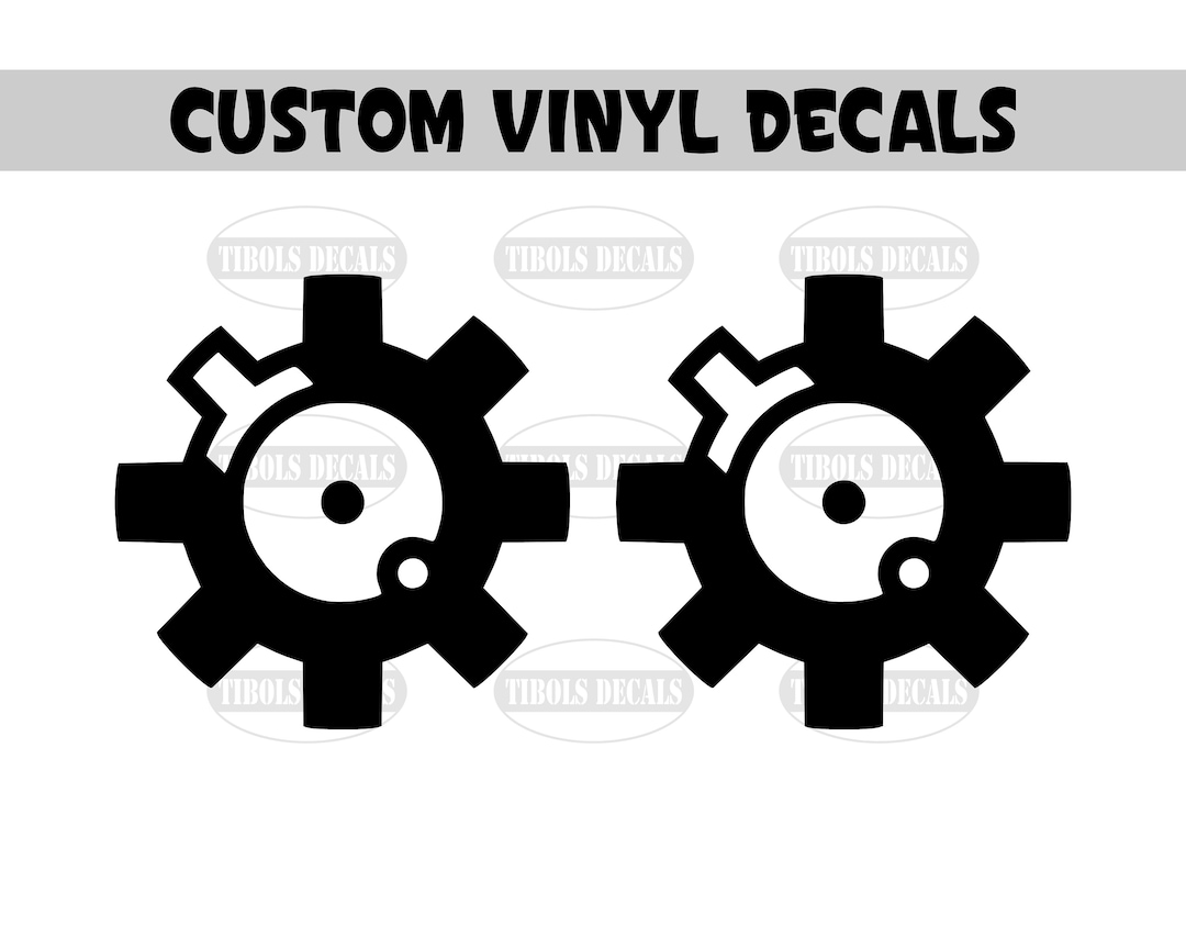 Two AR15 Bolt Decals AR 15 Bolt Face Stickers 1 Set Bolt - Etsy