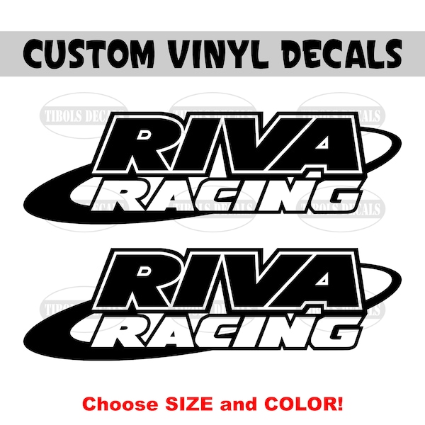 Riva Racing Sticker - Etsy