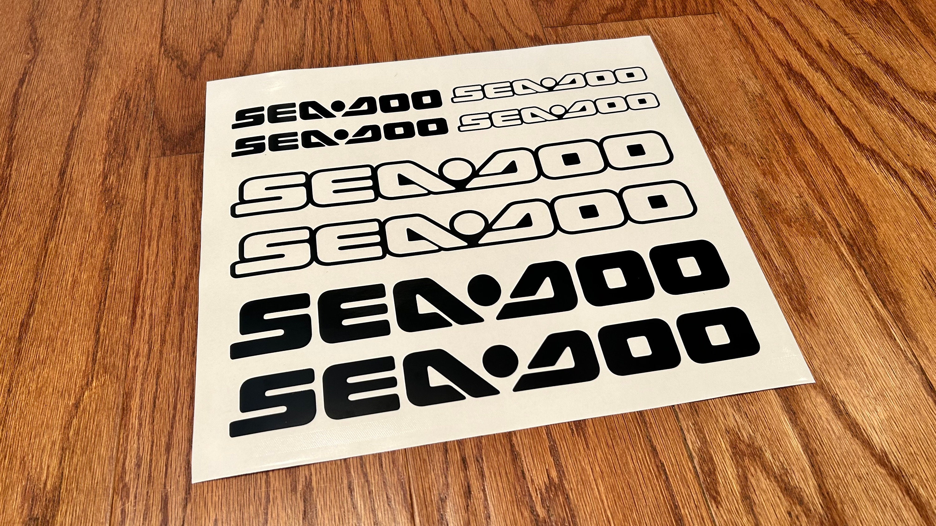 Seadoo Decals Seadoo Stickers (1 Set) Boat PWC Jetski Bombardier ...