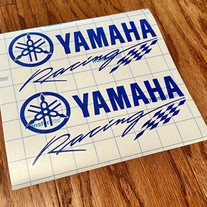 Yamaha Racing Decals (1 Set) Yamaha Racing Stickers Motorcycle Bike ...
