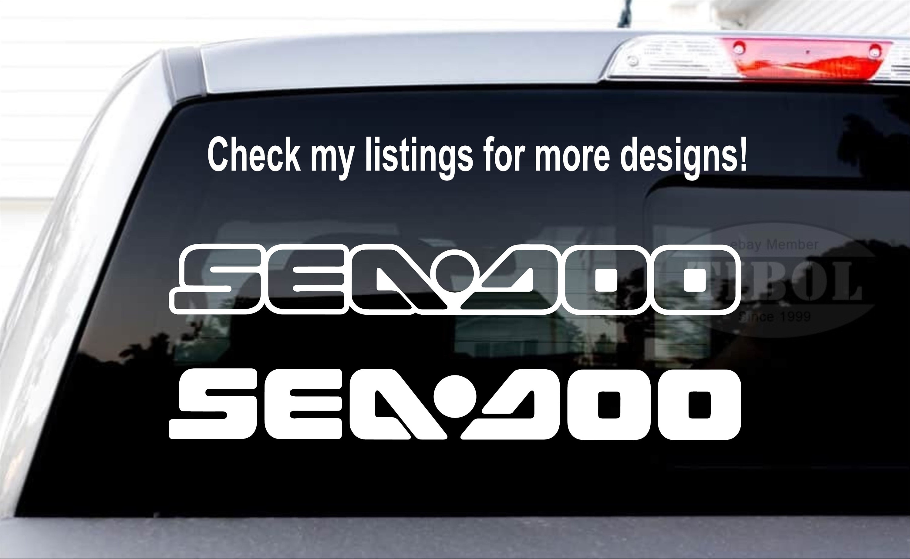 Seadoo Decals Seadoo Stickers (1 Set) Boat PWC Jetski Bombardier ...