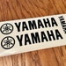 Yamaha Decals (1 Set) Yamaha Stickers Helmet Motorcycle Bike Jetski ...