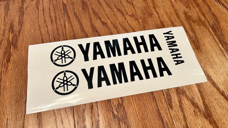 Yamaha Decals 1 Set Yamaha Stickers Helmet Motorcycle Bike Jetski Boat ...