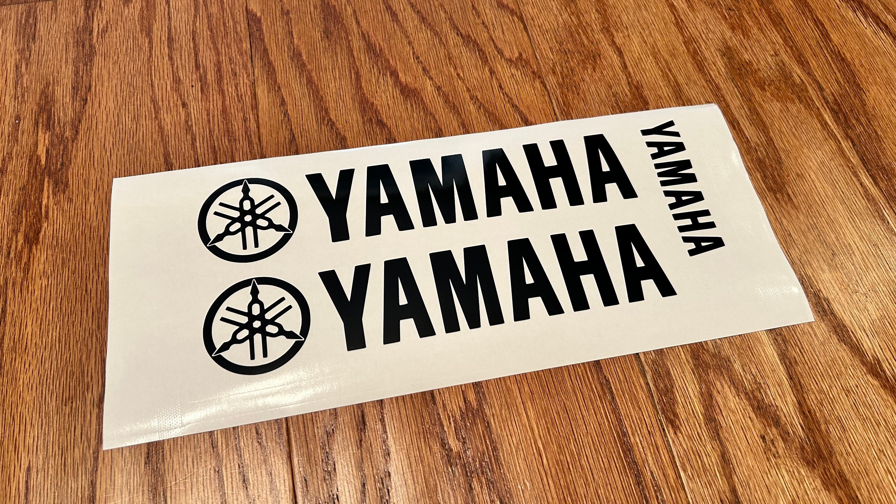 Yamaha Decals (1 Set) Yamaha Stickers Helmet Motorcycle Bike Jetski ...