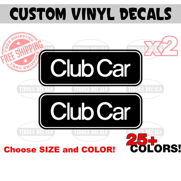 Golf Cart Decals - Etsy