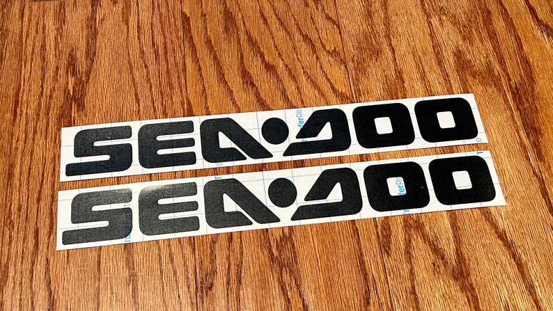 Seadoo Decals Seadoo Stickers (1 Set) Boat PWC Jetski Bombardier ...