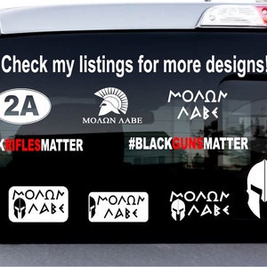 Two AR15 Bolt Decals AR 15 Bolt Face Stickers (1 Set) Bolt Carrier ...