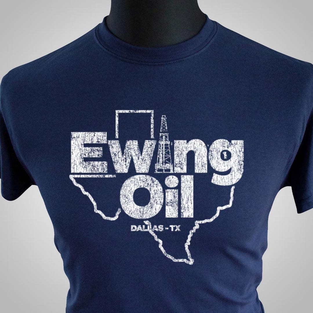 Ewing Oil T Shirt (various Colours) - Etsy