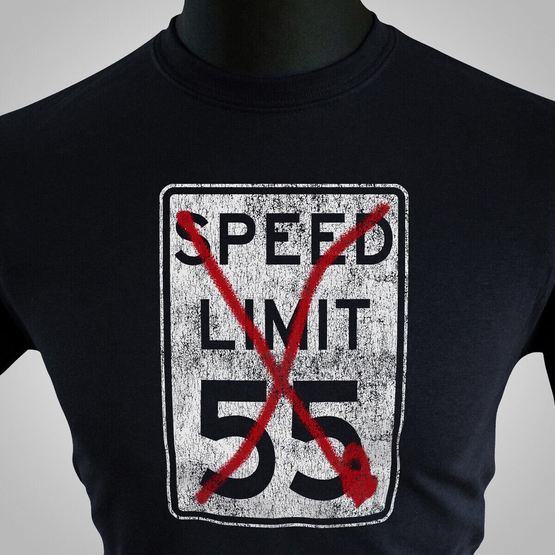 Speed Limit 55 T Shirt (black) - Etsy