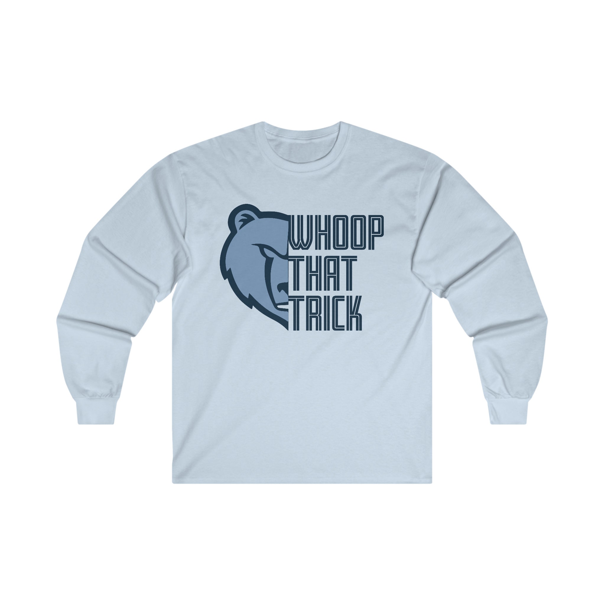 Whoop That Trick Memphis Grizzlies Ultra Cotton Long Sleeve Tee - Etsy