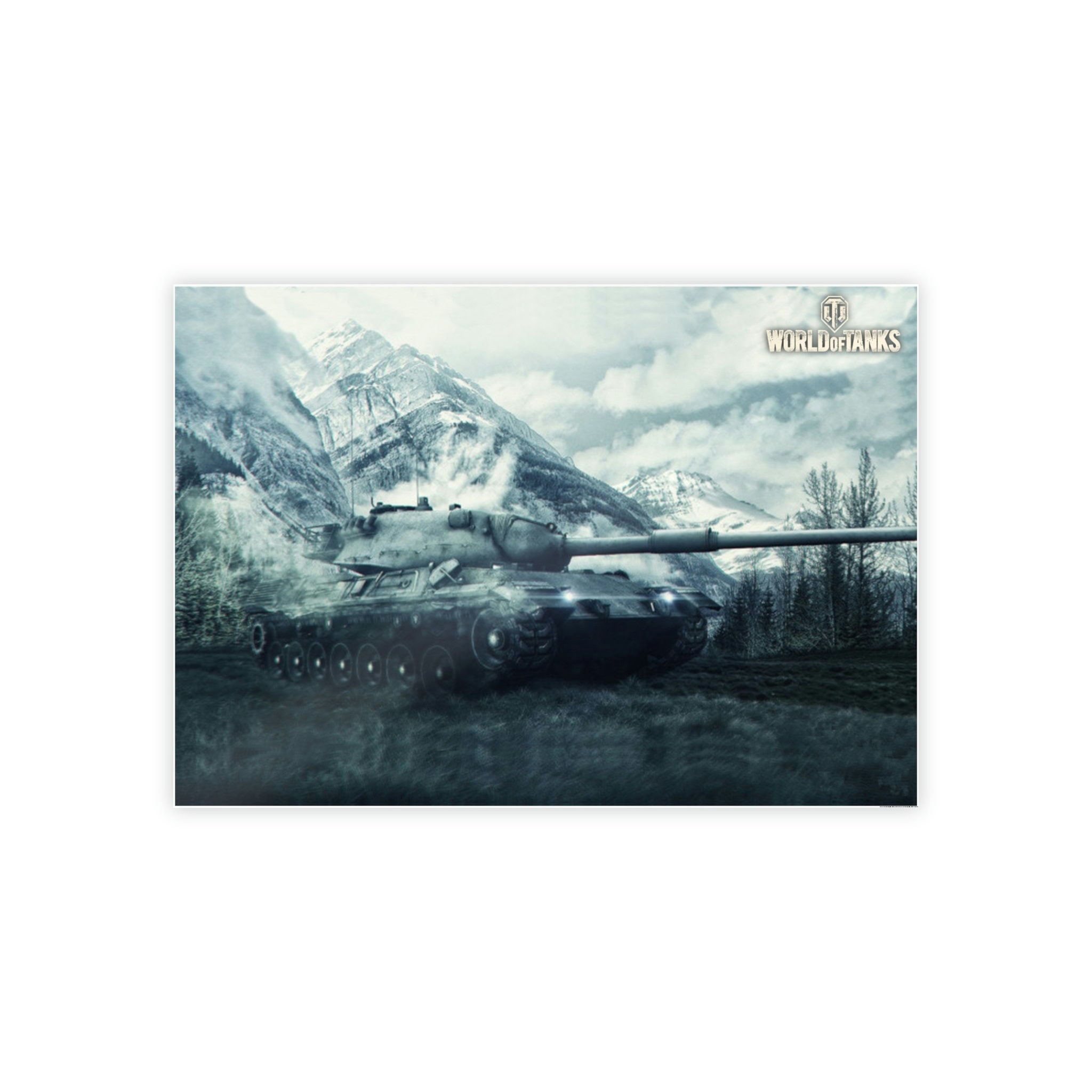 World of Tanks Posters Gamers Poster Tanks War Zone Glossy Poster ...