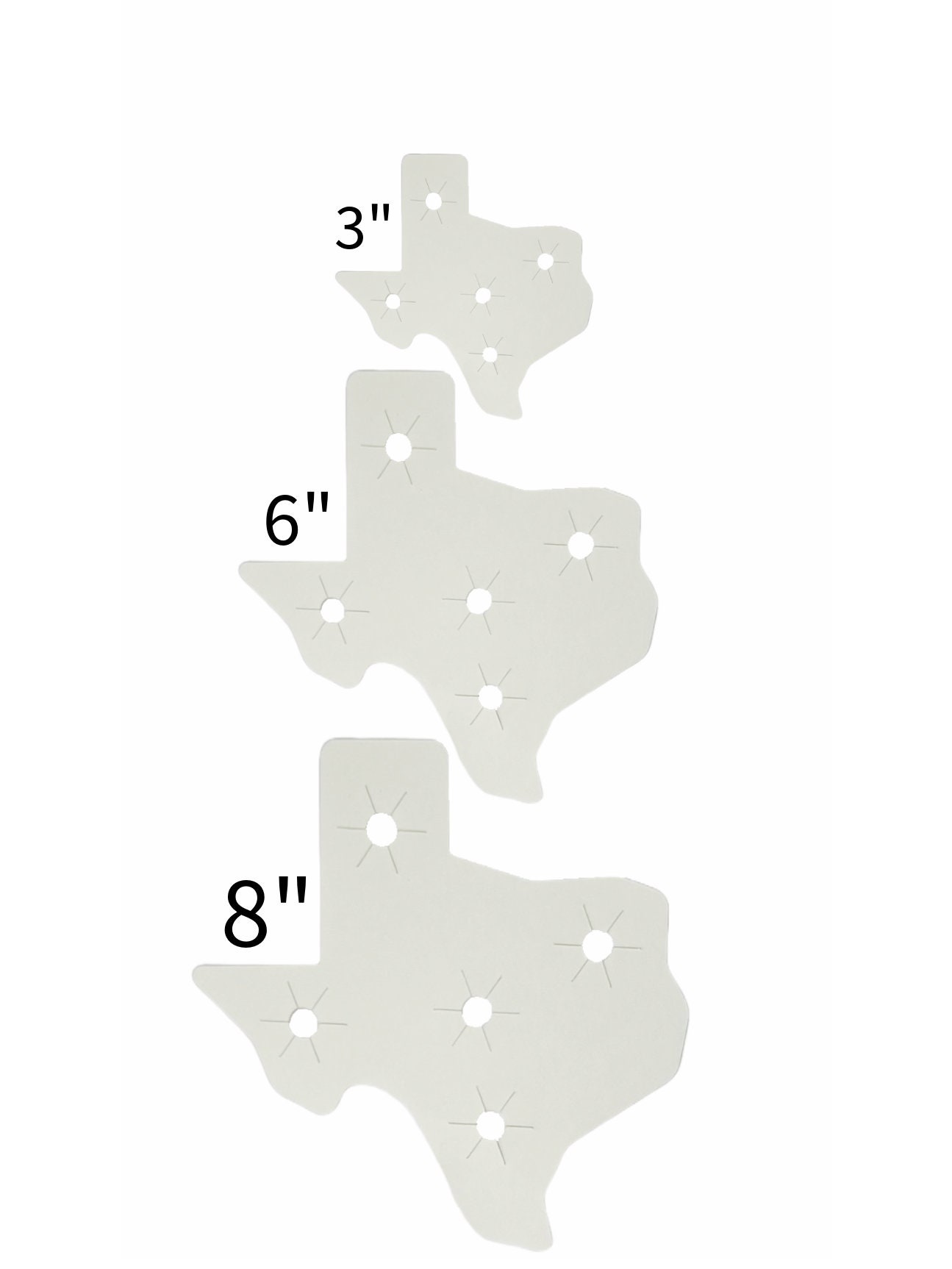 Texas Shaped Homecoming Mum Backer - Etsy