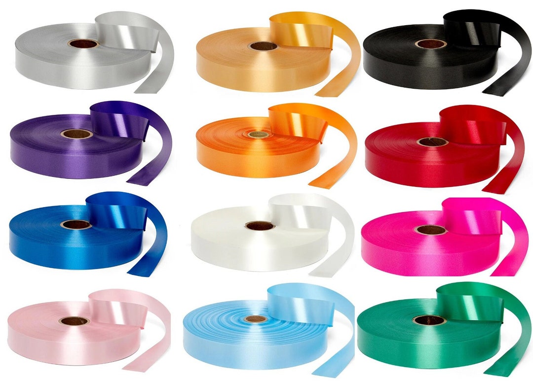 3/4" Poly Satin Acetate Ribbon 5 Yards Homecoming Mum Ribbon - Etsy