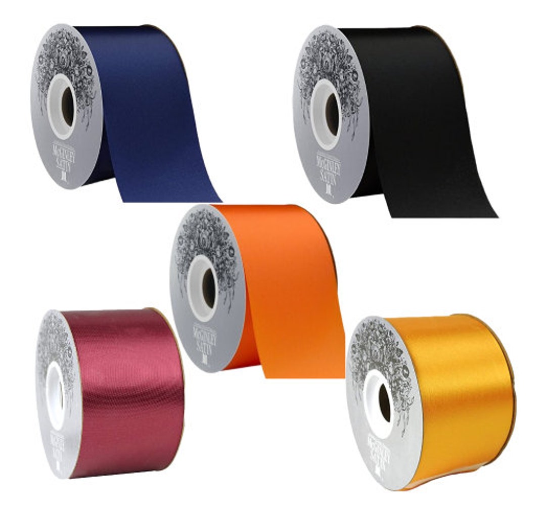 2 1/2” Satin Lustre Acetate Poly Ribbon for Homecoming Mums 5 Yards - Etsy