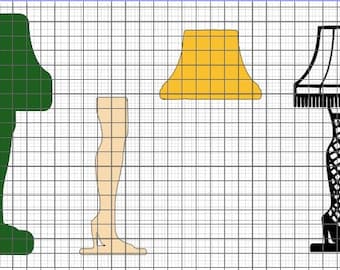 A Christmas Story Leg Lamp SVG and PNG - Etsy