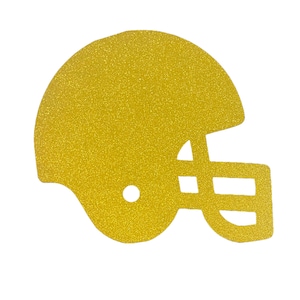Glitter Football Helmet Cut Outs, Die Cuts, Tags, Toppers- Homecoming ...
