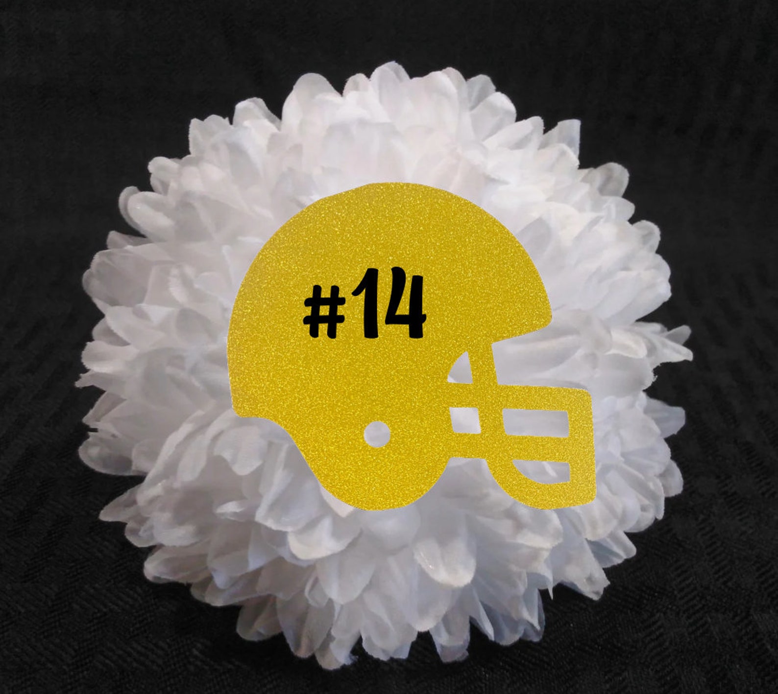 Glitter Football Helmet Cut Outs, Die Cuts, Tags, Toppers- Homecoming ...