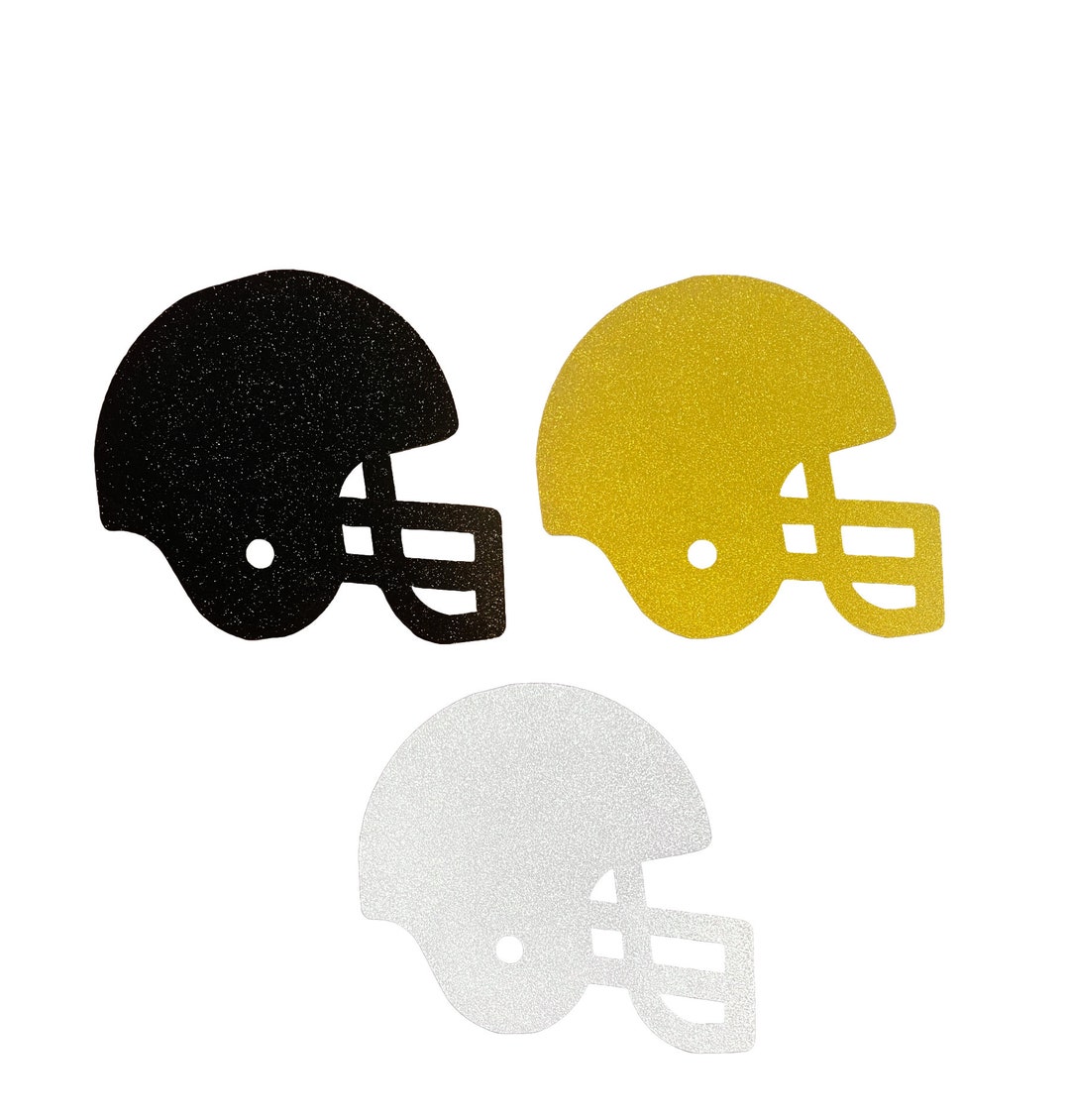 Glitter Football Helmet Cut Outs, Die Cuts, Tags, Toppers- Homecoming ...