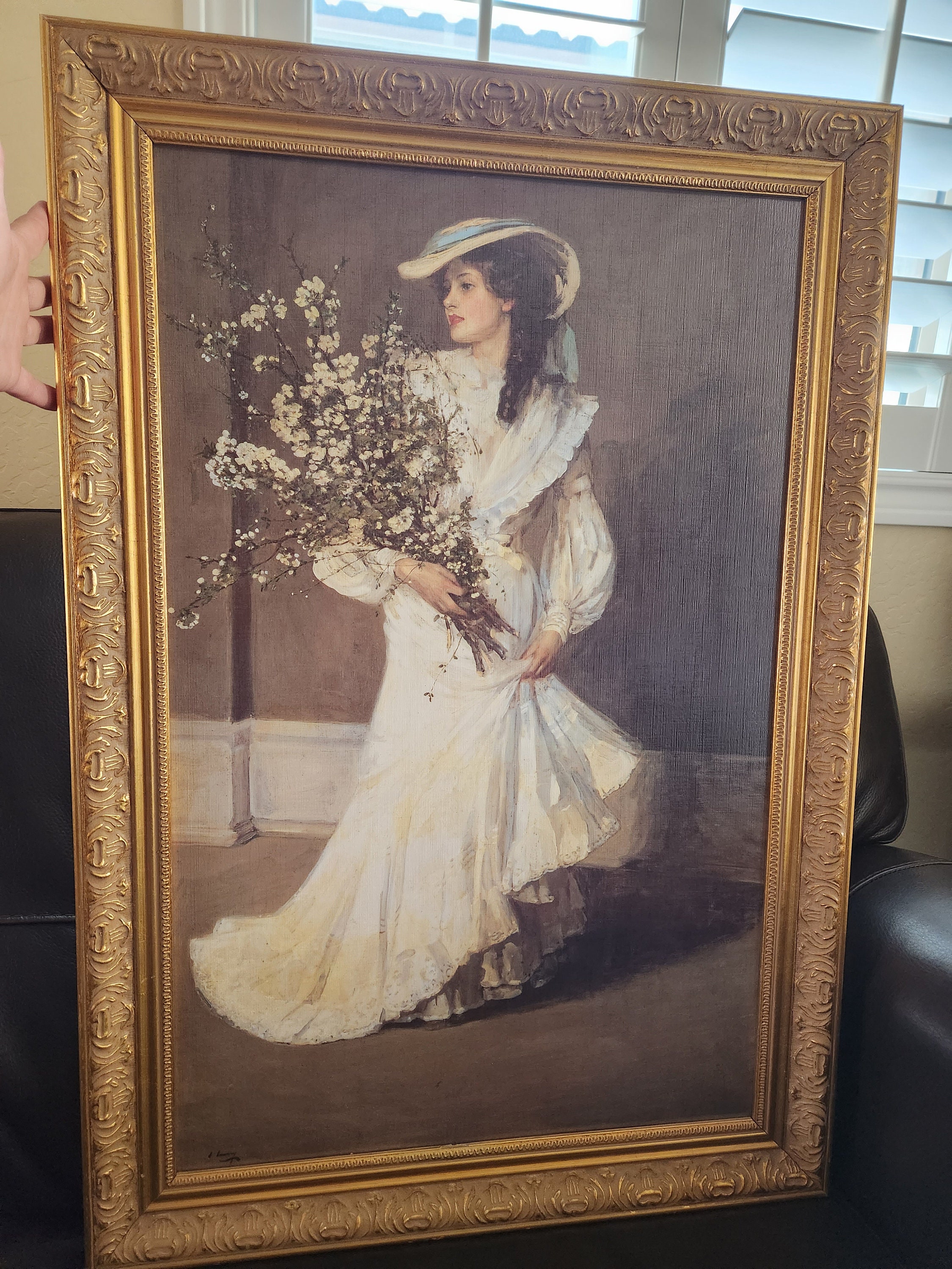 Large Vintage John Lavery-spring Print - Etsy