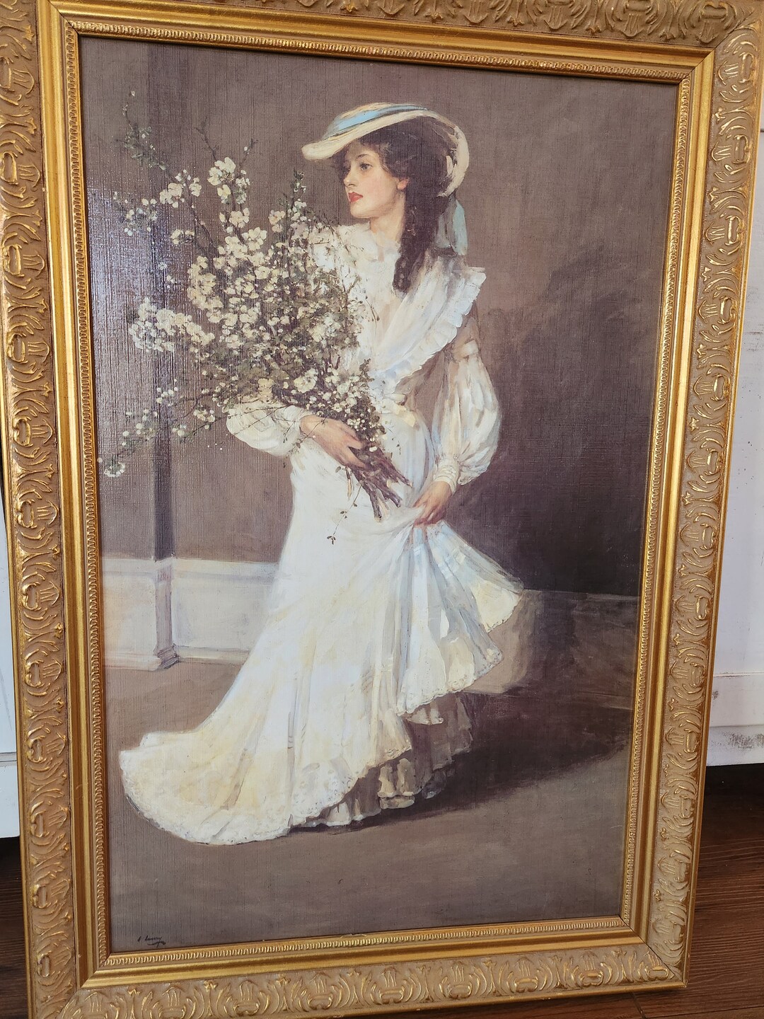 Large Vintage John Lavery-spring Print - Etsy