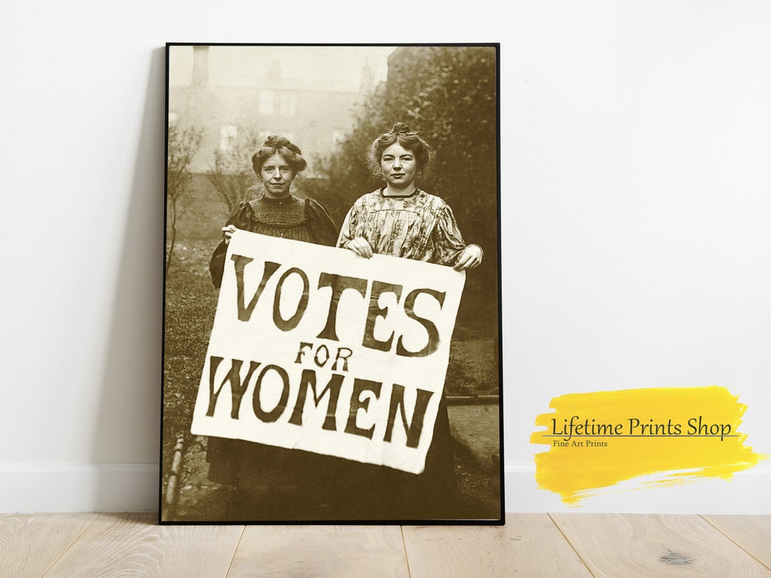 Votes for Women, Suffrage Movement, Feminist, Historic Wall Art Posters ...