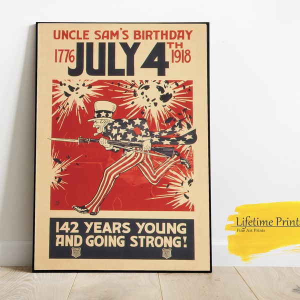 Uncle Sam Poster - Etsy