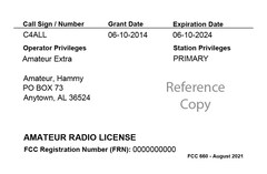 Ham Radio Id Card - Etsy