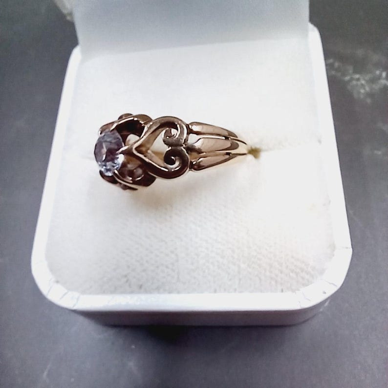 Antique Engagement Ring by Dattelbaum and Friedman NY 1 Carat Natural ...