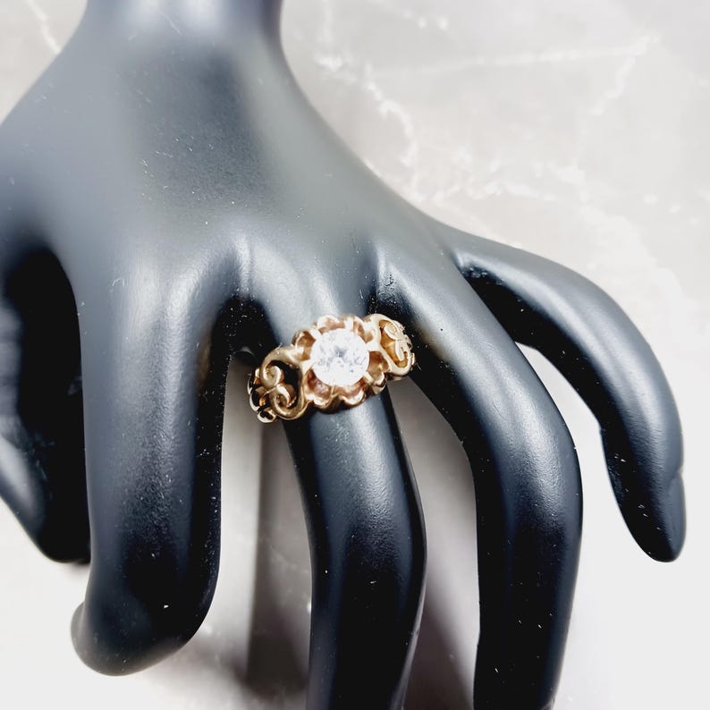 Antique Engagement Ring by Dattelbaum and Friedman NY 1 Carat Natural ...