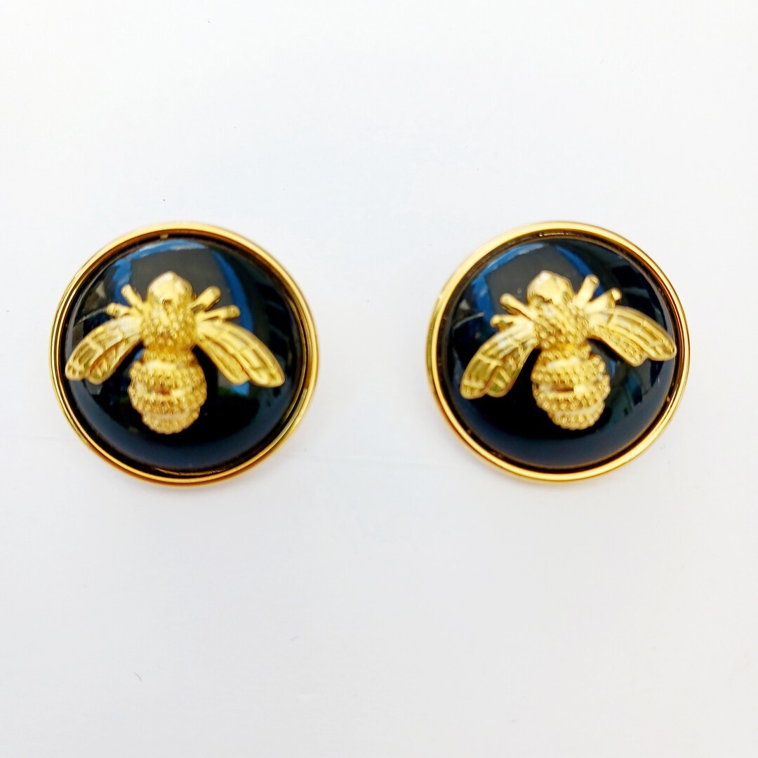 Vintage Bee Earrings by Joan Rivers Classic Collection NEW IN - Etsy