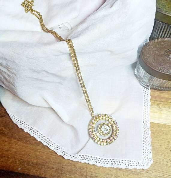Daughters of Rebekah Oddfellows pendant brooch aurora… - Gem