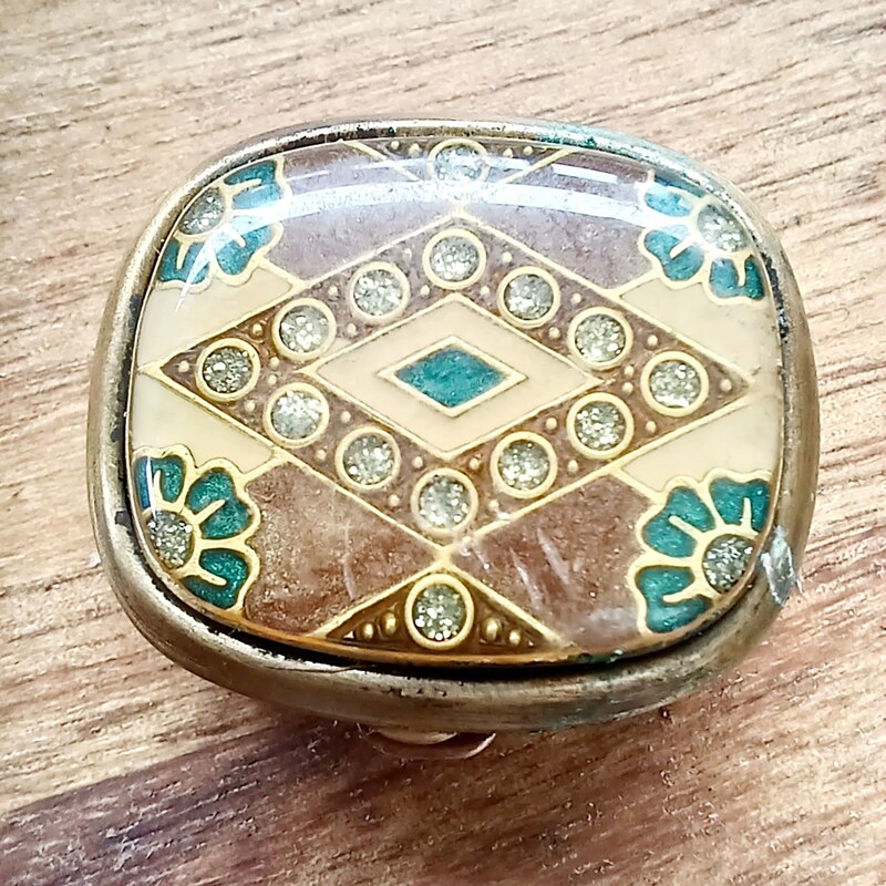 Brass Pill Box - Etsy