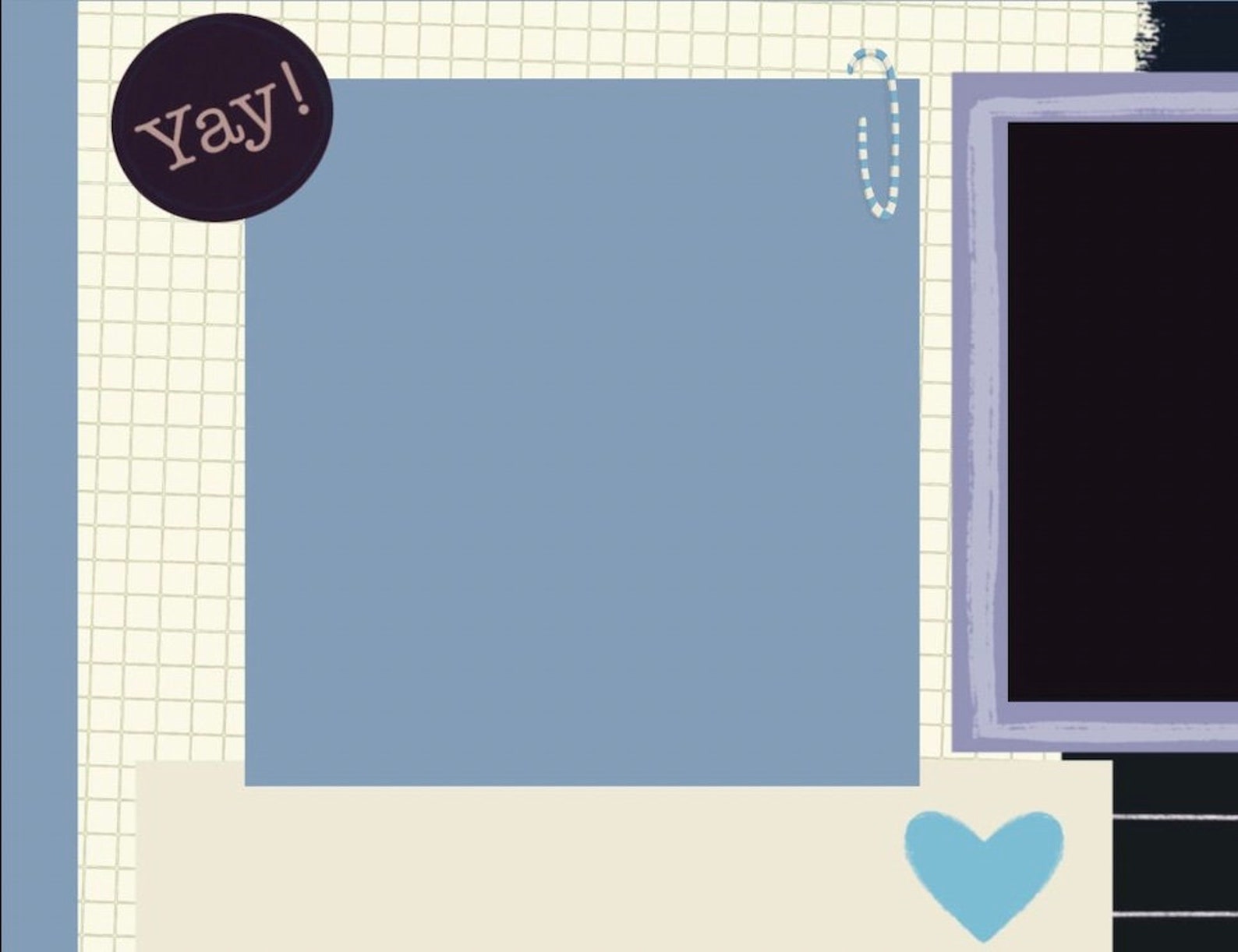 Printable Journal Page Scrapbook Style Downloadable Digital Planner ...