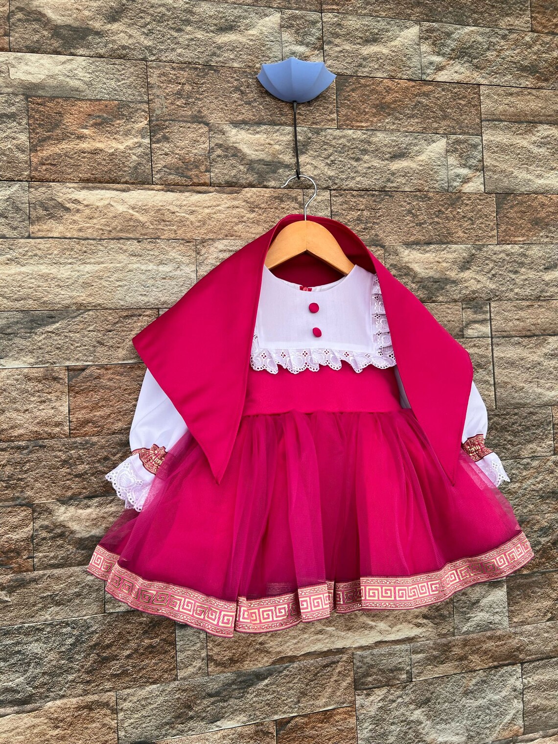 Masha Dress, Masha Themed Baby Girl Dress, Puffy Knee Length Birthday ...